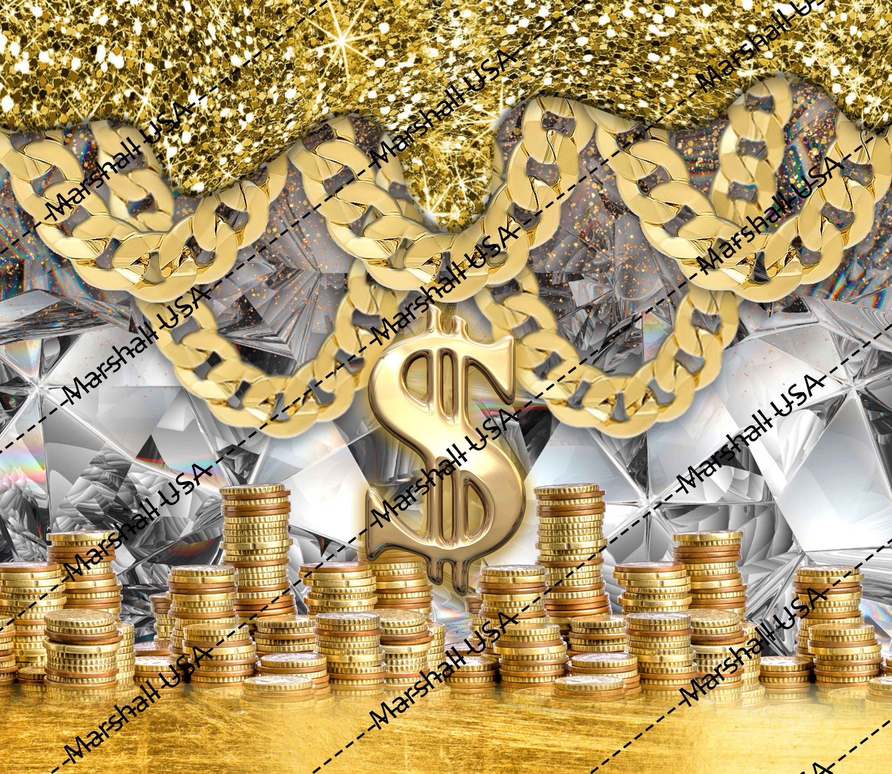 Billion Dollar 20oz Tumbler Wrap, PNG, JPG - Etsy