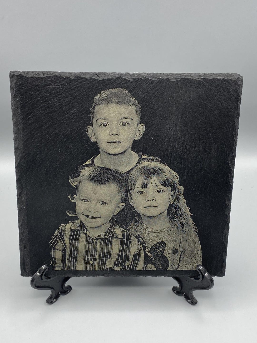 Photo Engraved on Slate | Slate Engraving - Etsy Australia