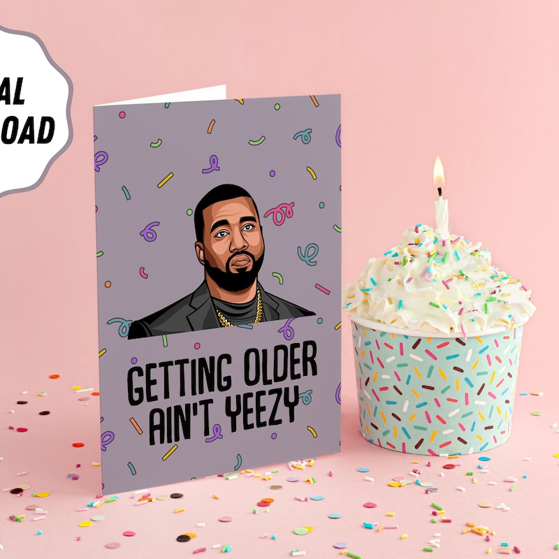 Kanye West Digital Card - Etsy