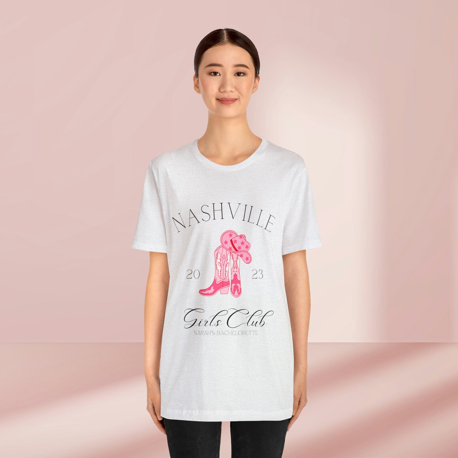 Nashville Girls Club Shirt | Bella + Canvas 3001 | Bachelorette Party ...