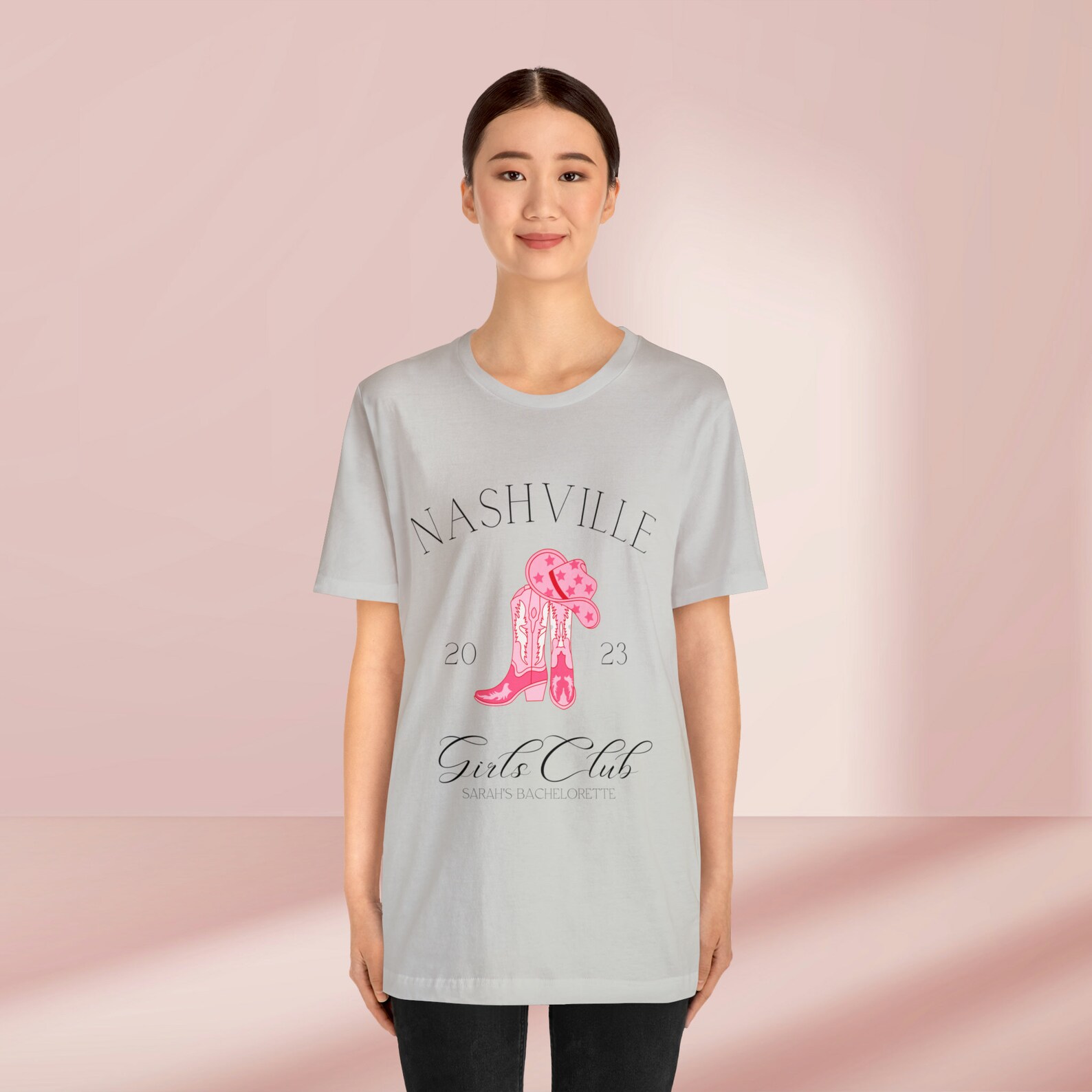 Nashville Girls Club Shirt | Bella + Canvas 3001 | Bachelorette Party ...