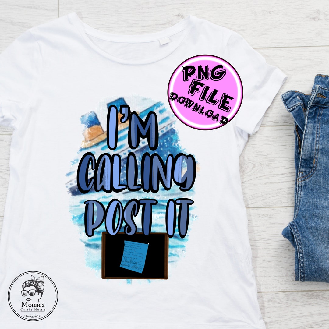 Calling POST IT| Grey's Anatomy| Ferry Boats | PNG | Sublimation ...