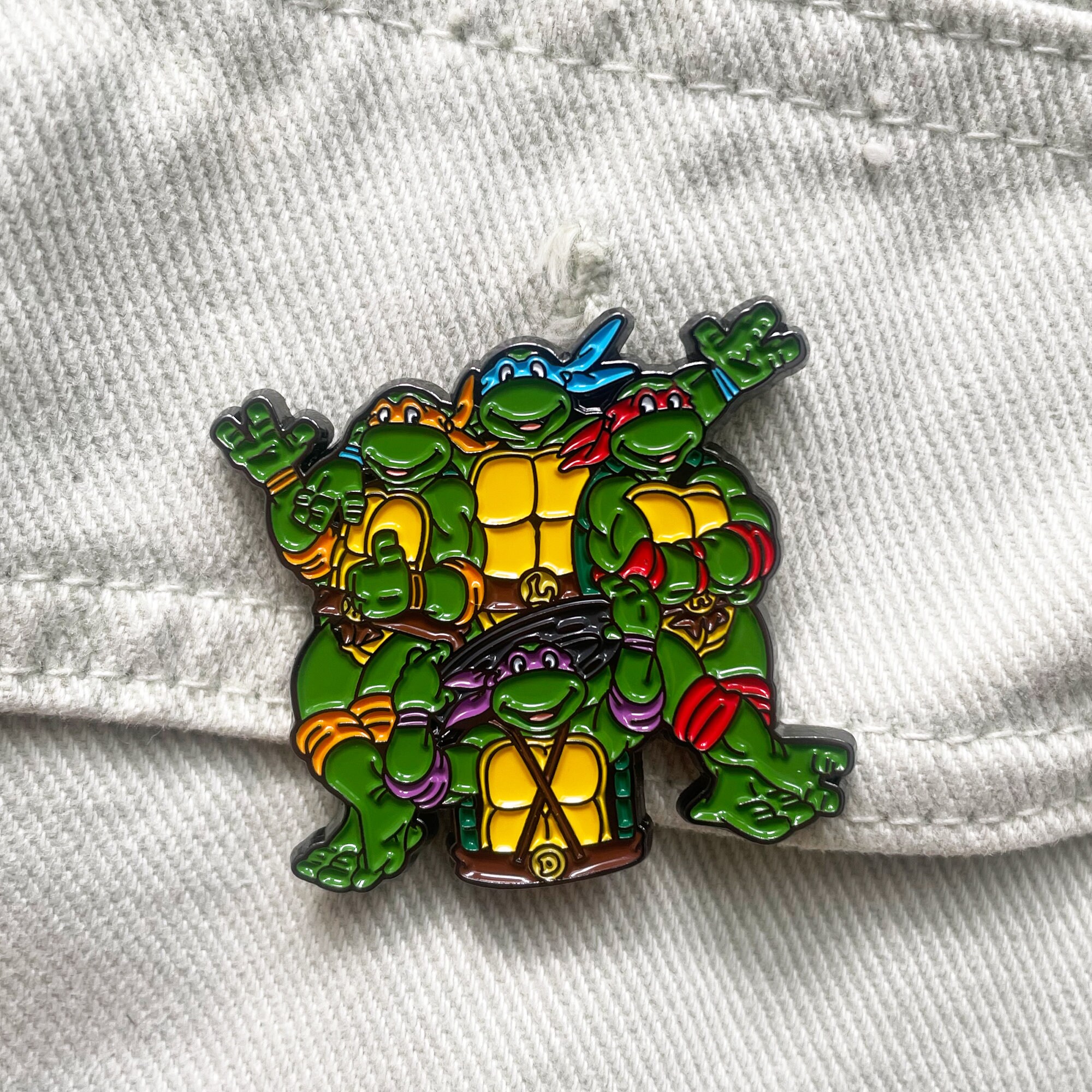 Ninja Turtles TMNT Enamel Pin Badge Cartoon Collectable Badge MUNNKI - Etsy