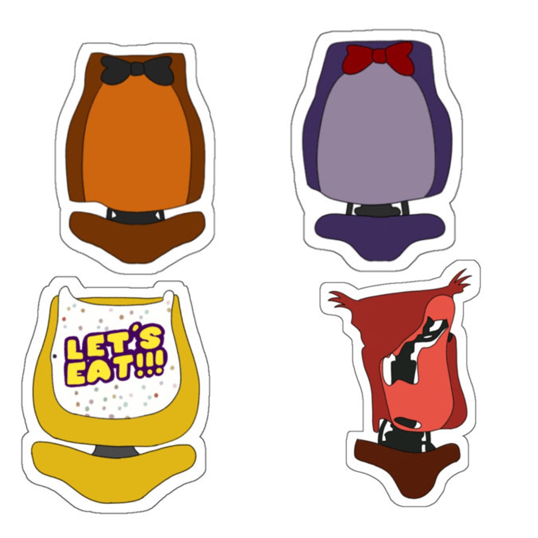 Five Nights at Freddys Sticker Pack - Etsy