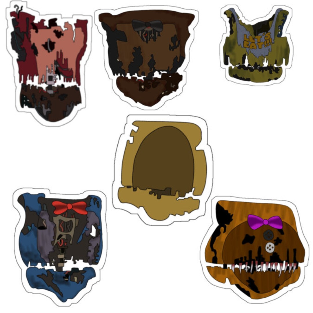 Five Nights at Freddy's 4 Stickers - Etsy