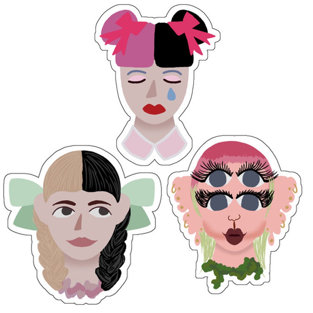 Melanie Martinez Stickers - Etsy