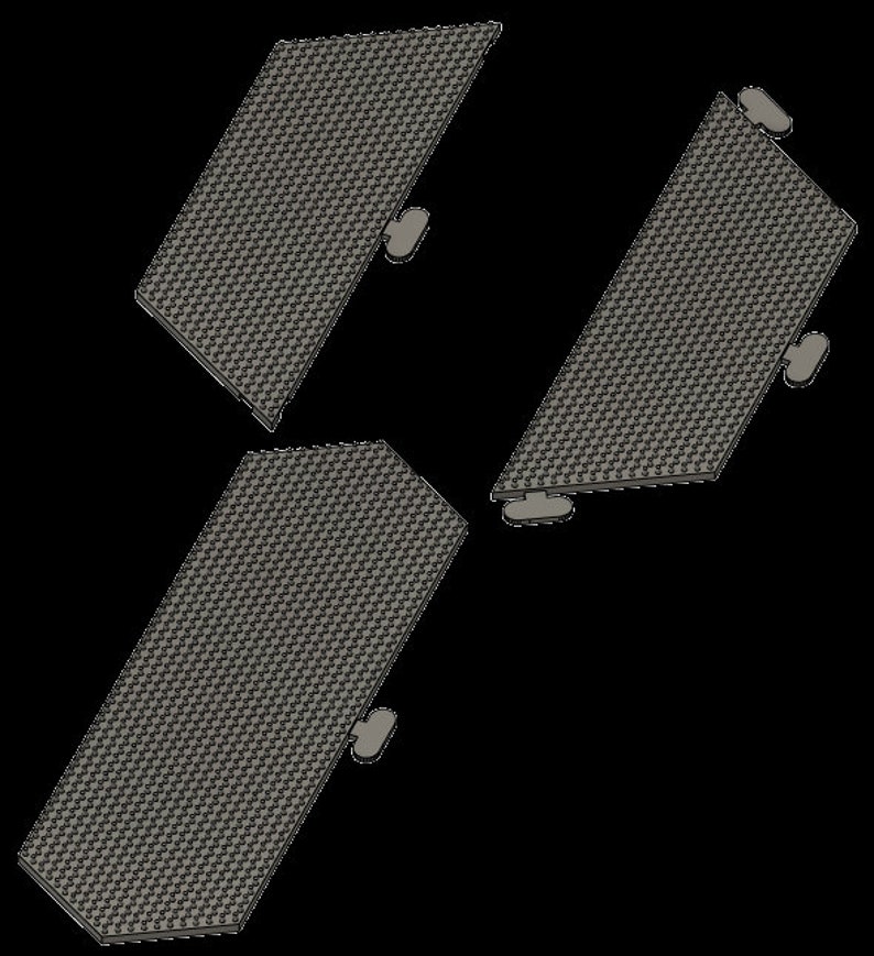 Hexagon Perler Beads STL File 3D Printing 28 per Side Large Melting ...