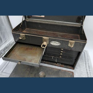 Union Steel MT-7 Drawer Super Steel Tool Box Toolbox Vintage Tool Chest ...