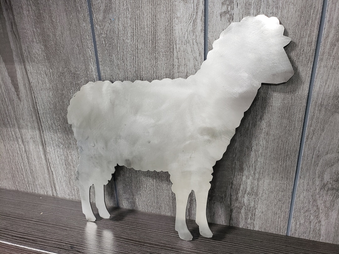 Sheep - Metal Silhouette, Metal Sheep, Metal Art, Gift for Her, Gift ...