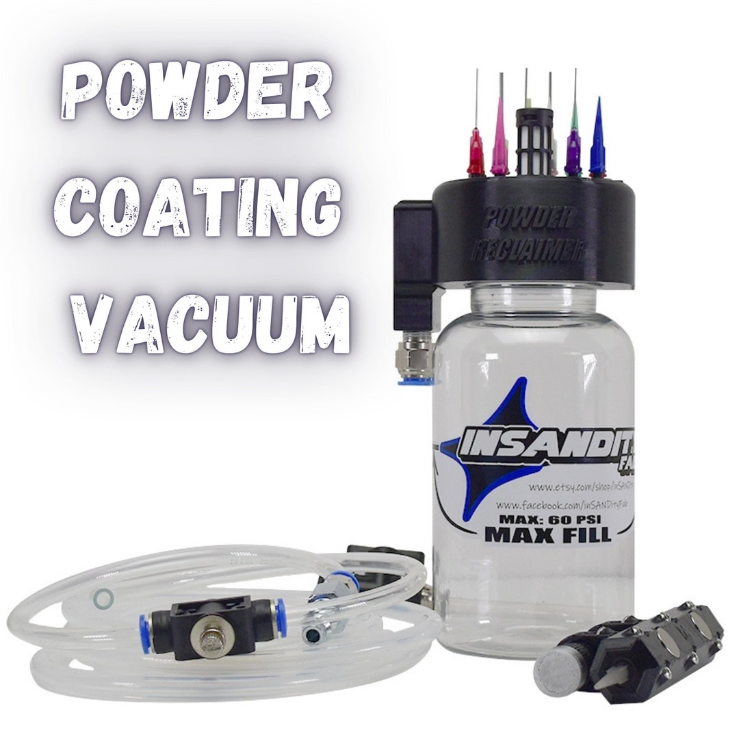 Pneumatic Vacuum for Powder Coating - Maintenance Free Micro Vac Tool ...
