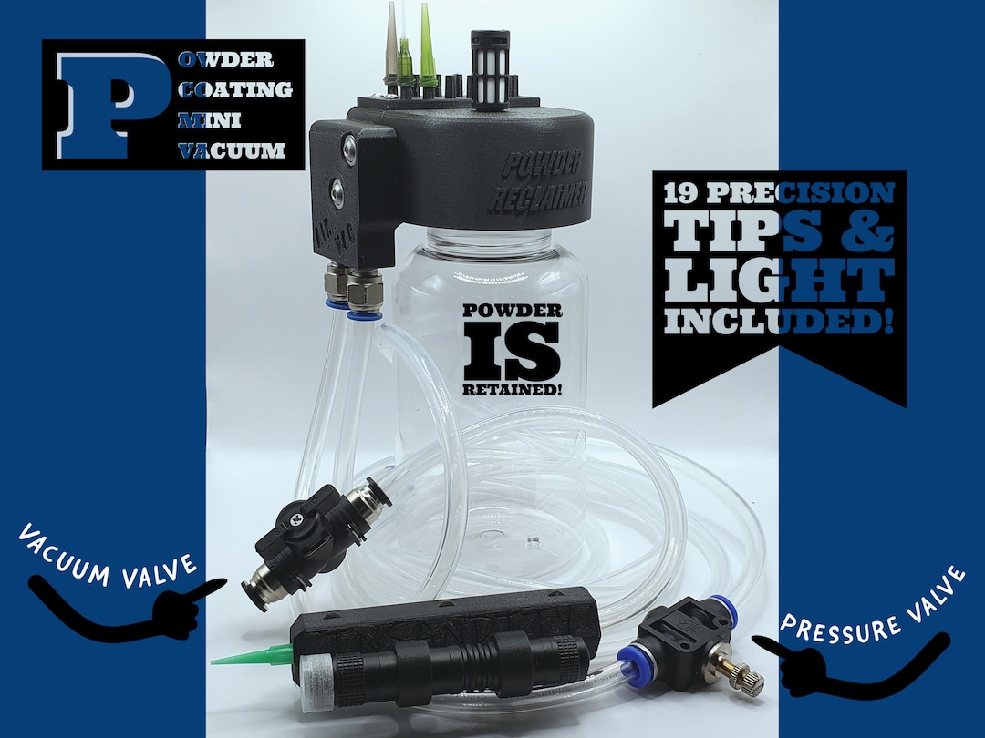 Pneumatic Vacuum for Powder Coating Maintenance Free Micro - Etsy