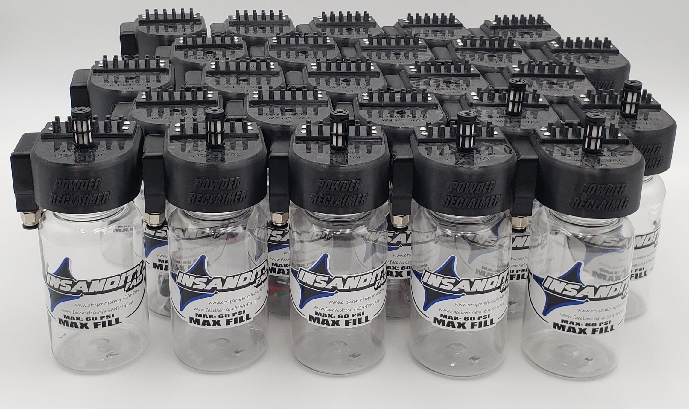 Pneumatic Vacuum for Powder Coating - Maintenance Free Micro Vac Tool ...