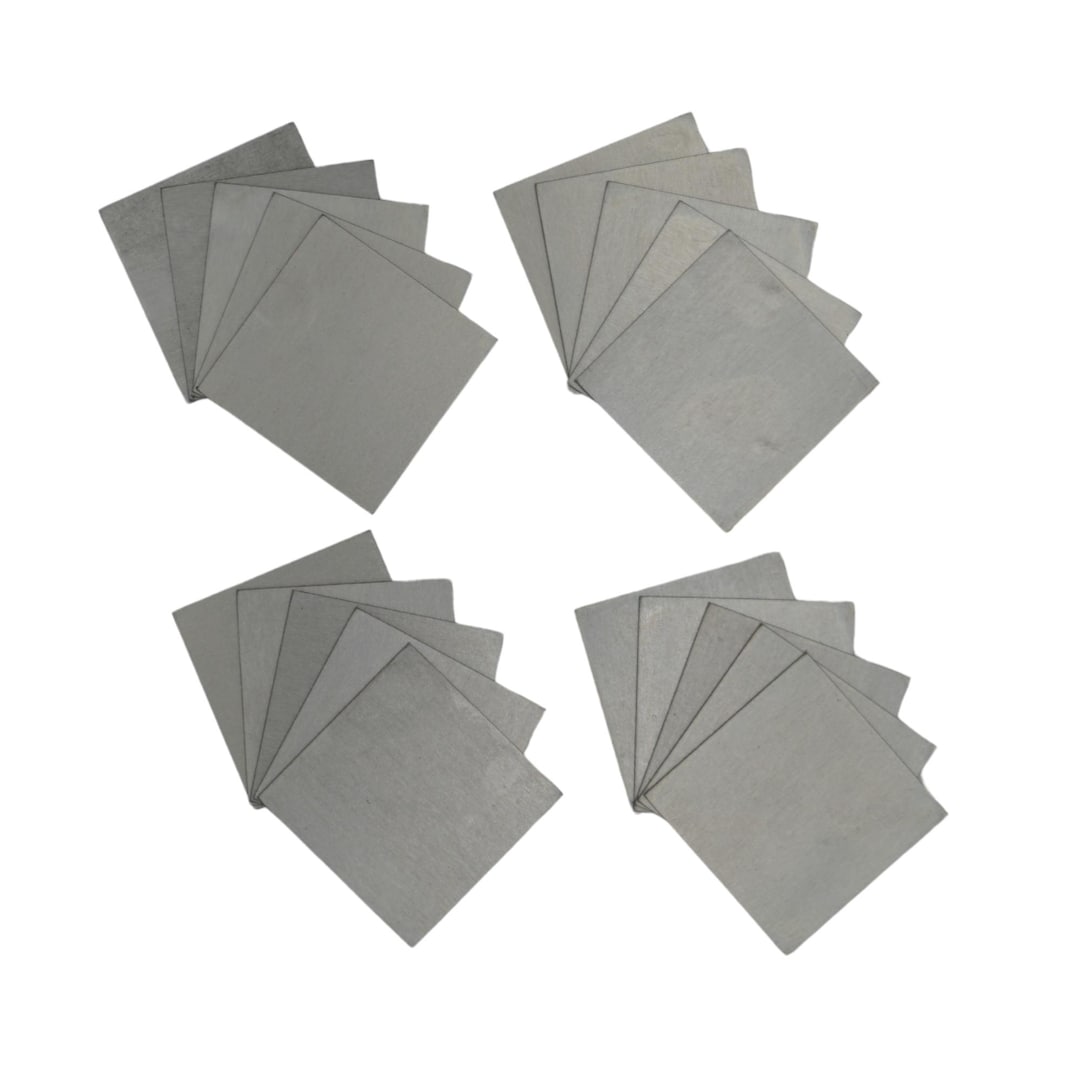 Steel Welding Coupon - Welding Practice Kit, 2-inch Square Coupons, 16 ...