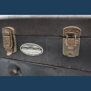 Union Steel MT-7 Drawer Super Steel Tool Box Toolbox Vintage Tool Chest ...