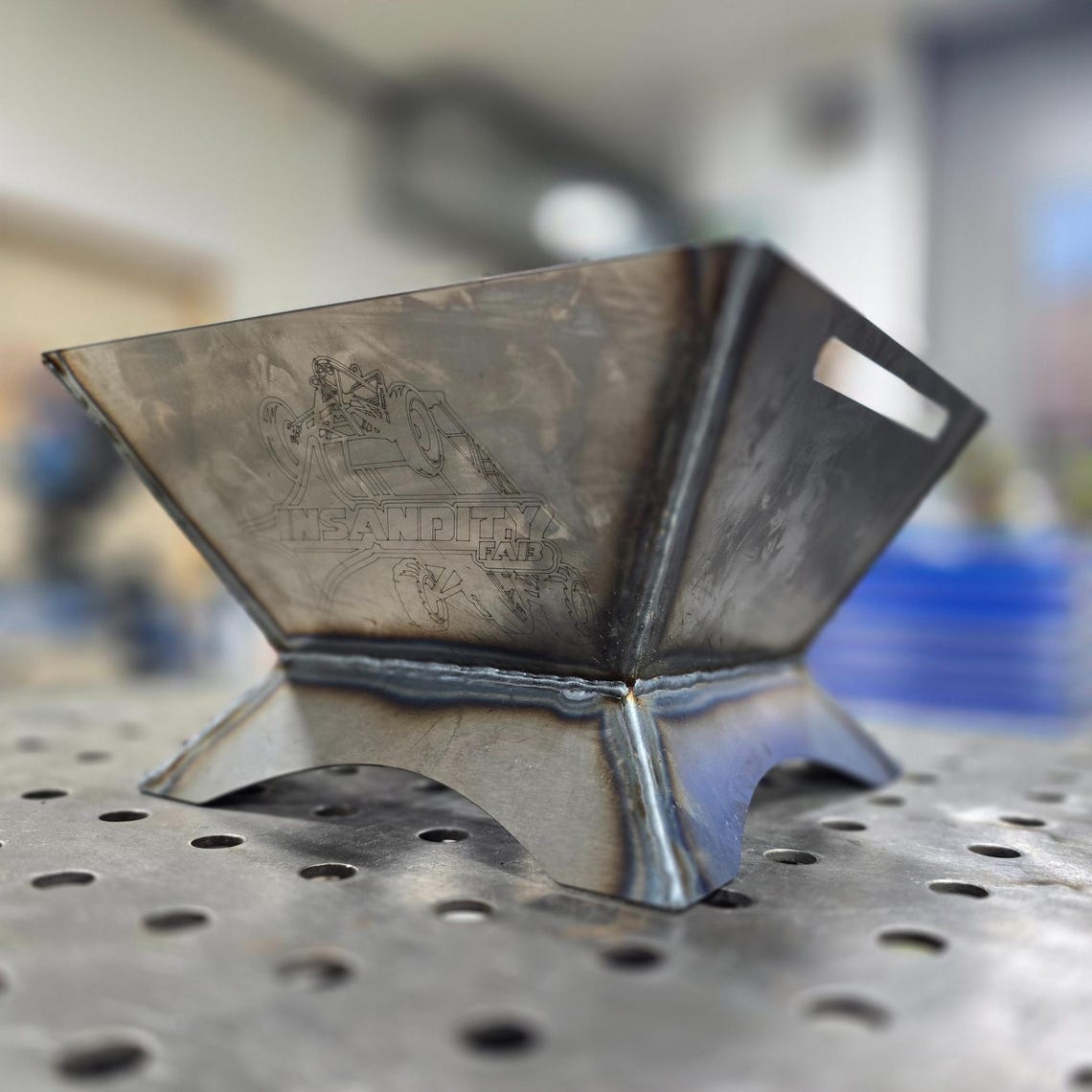 Mini Fire Pit | Custom Steel Fire Pit | Fully Welded or Weld It ...
