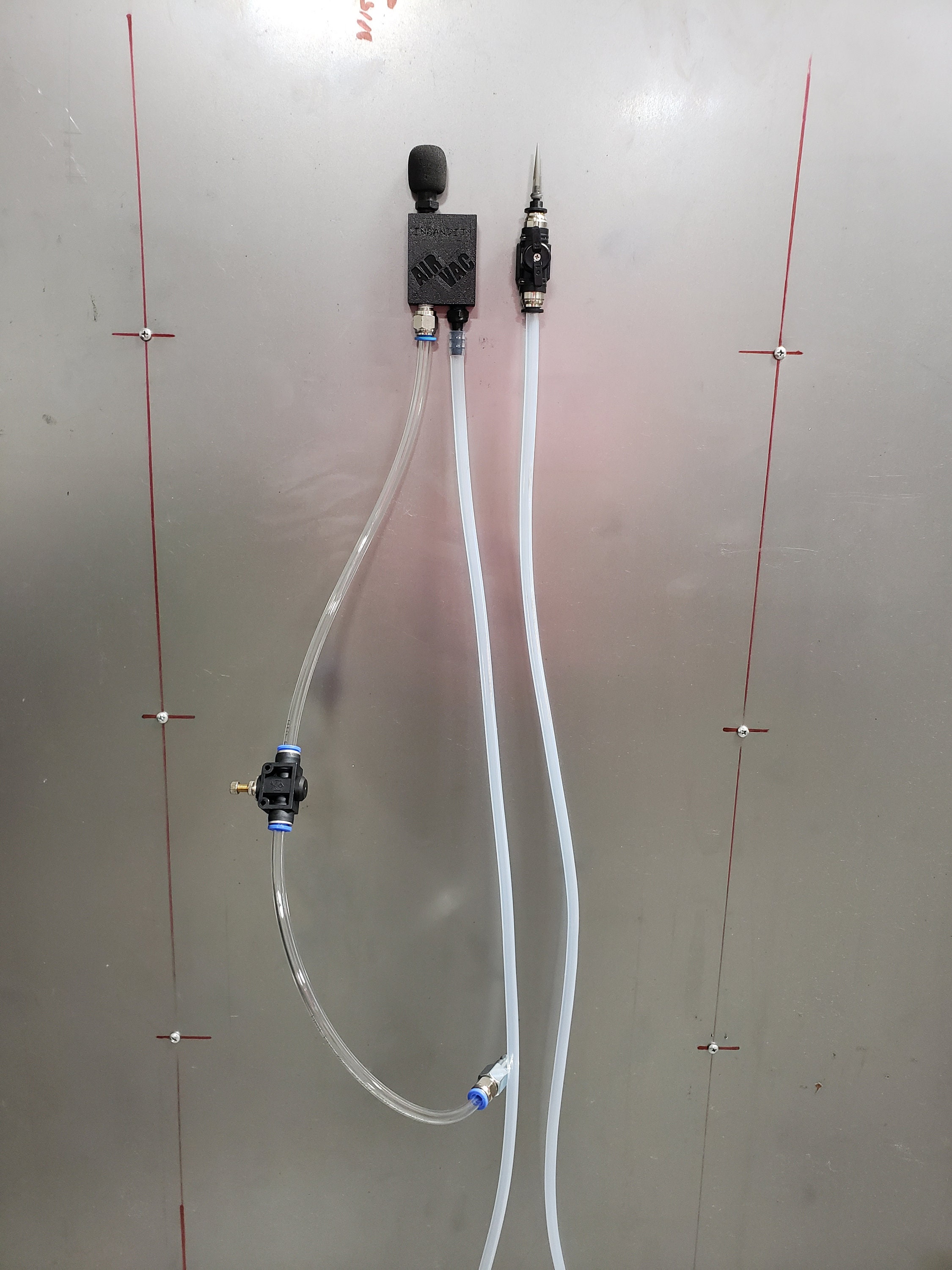 Pneumatic Vacuum for Powder Coating - Maintenance Free Micro Vac Tool ...