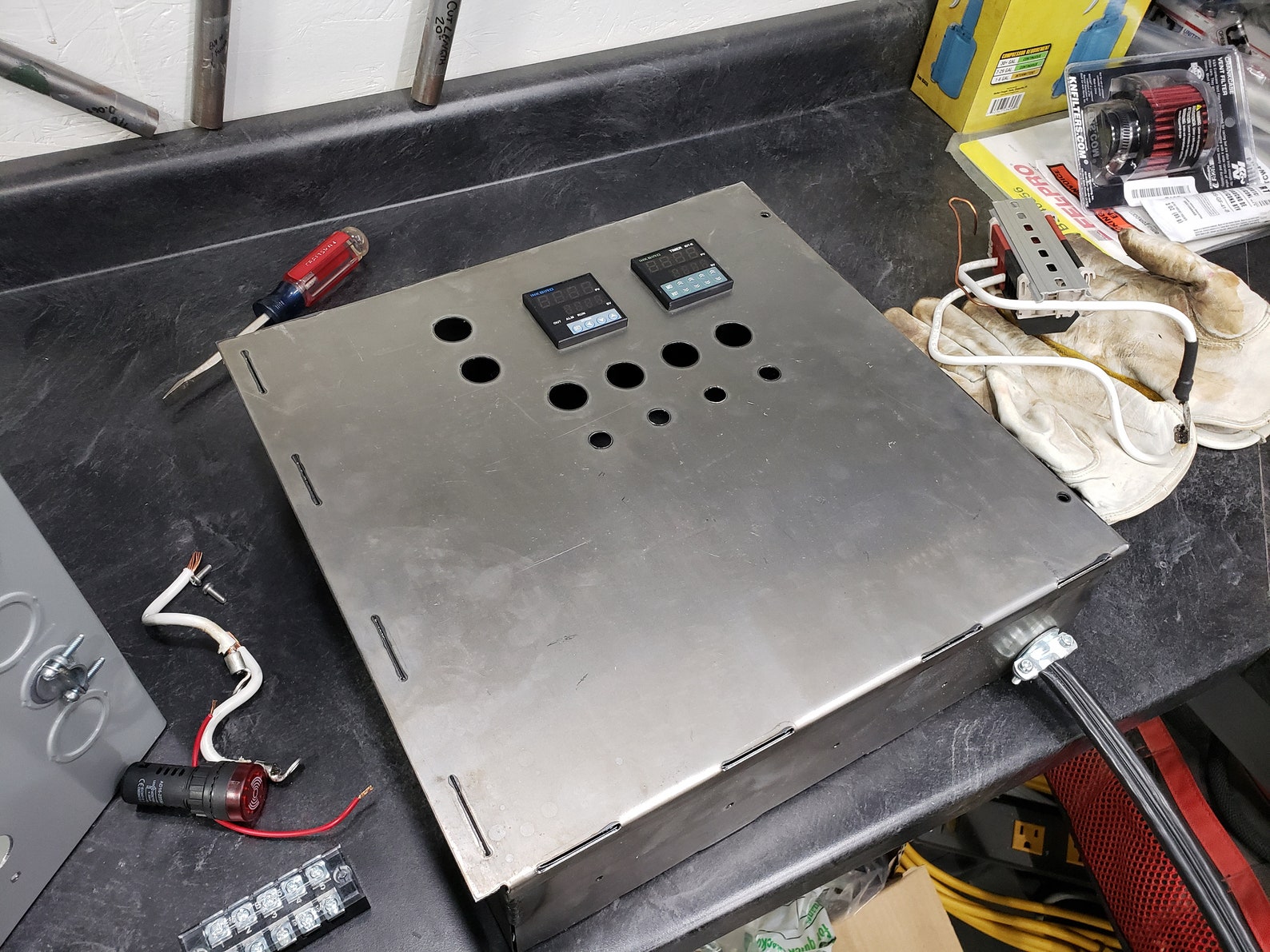 Powder Coating Oven DXF Powder Coating Control Panel Plasma Cut DXF ...