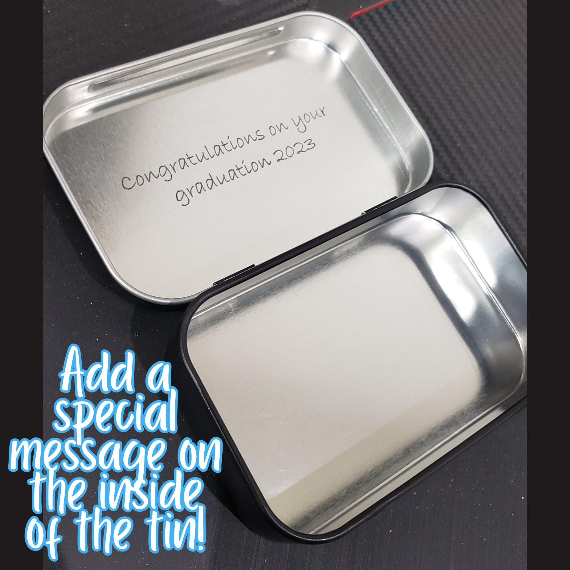 Personalized Gift Metal Tin Box - Metal Engraved Gift for Men and Women ...