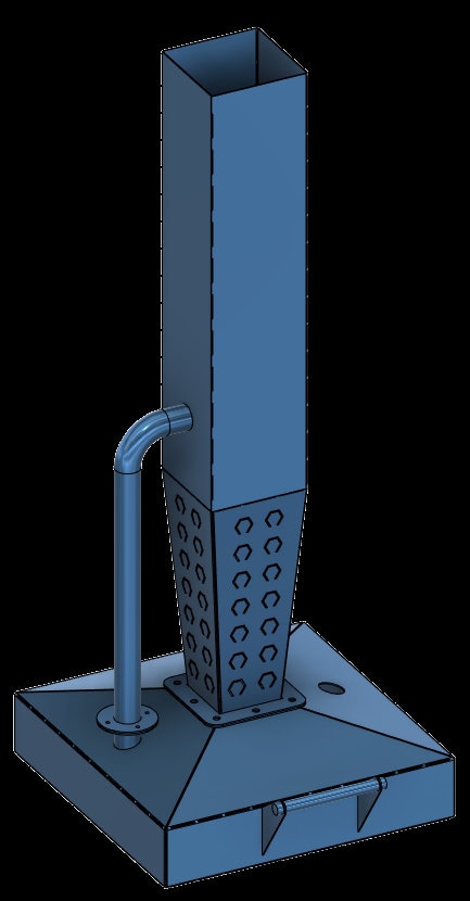 Large Smudge Pot CNC Plasma DXF Cut File Cnc Design Fire Pit Dxf Metal ...