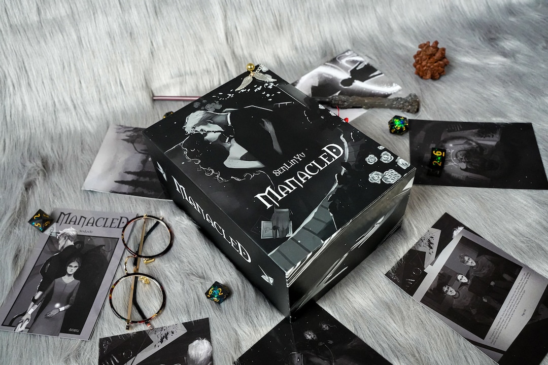 Manacled Book the Mysterious Trilogy With Box. High-quality Hardcover ...