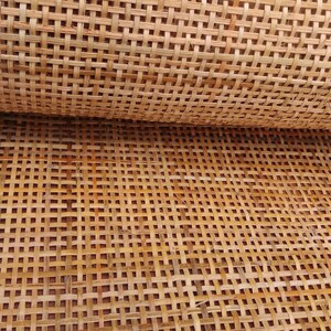 Width 18/20/24/28/36 Dark Natural Rattan Cane Webbing Roll/caning ...