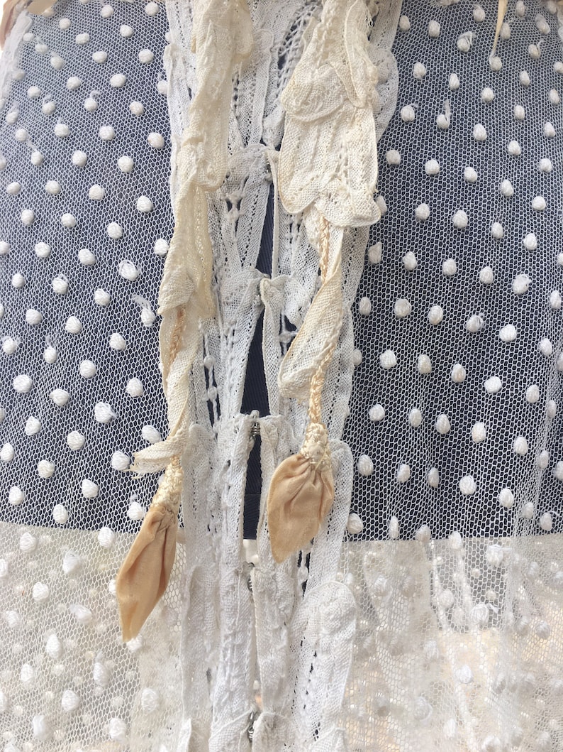 Stunning 1900s Victorian Edwardian Batten Berg Lace Bodice and Skirt ...