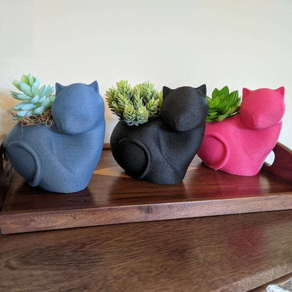 Cat Planter - Etsy