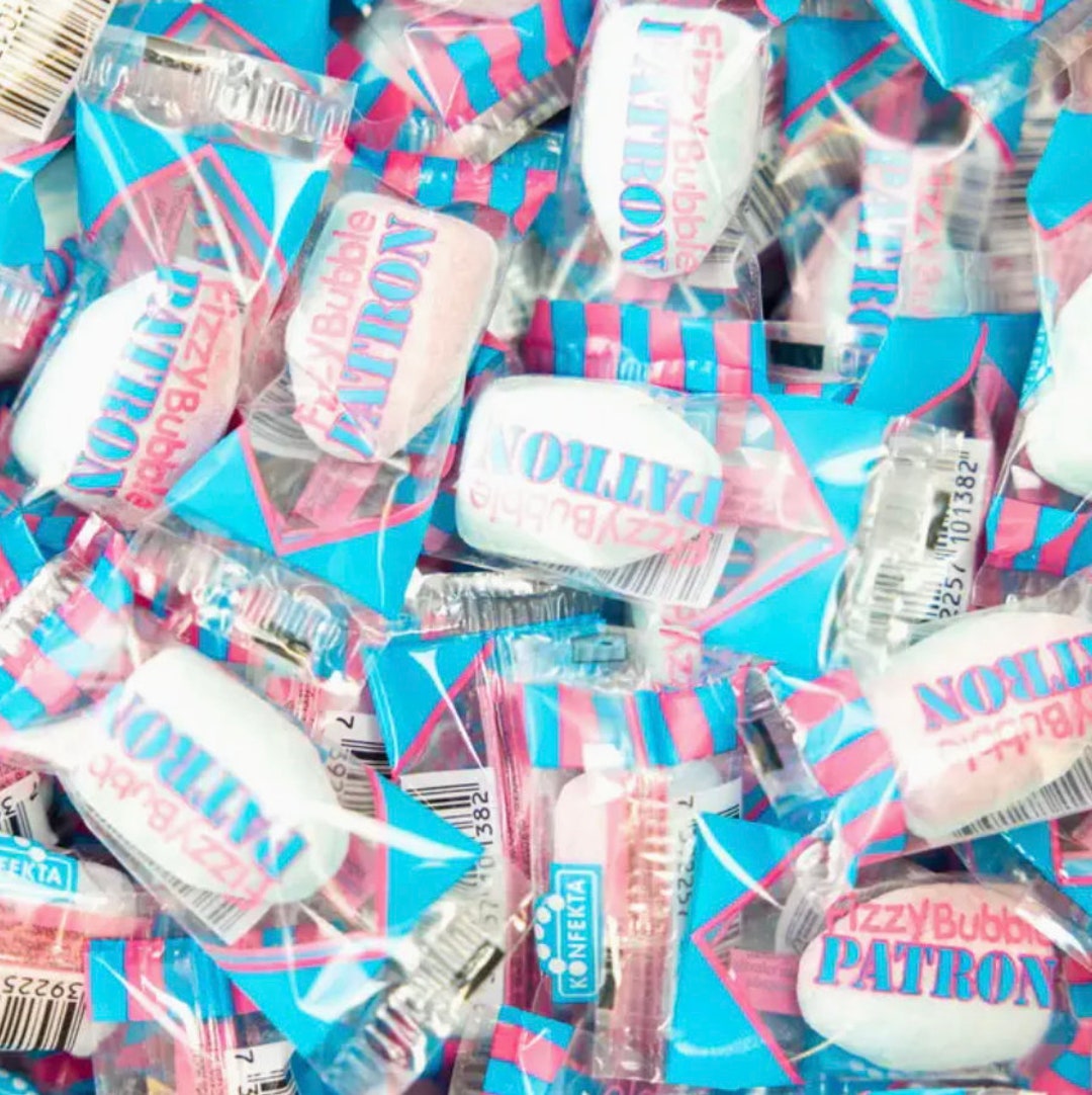 Patroner Fizzy Bubble Hard Swedish Candy - Etsy