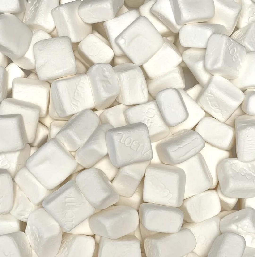 Vanilla Marshmallow Cubes Swedish Candy - Etsy