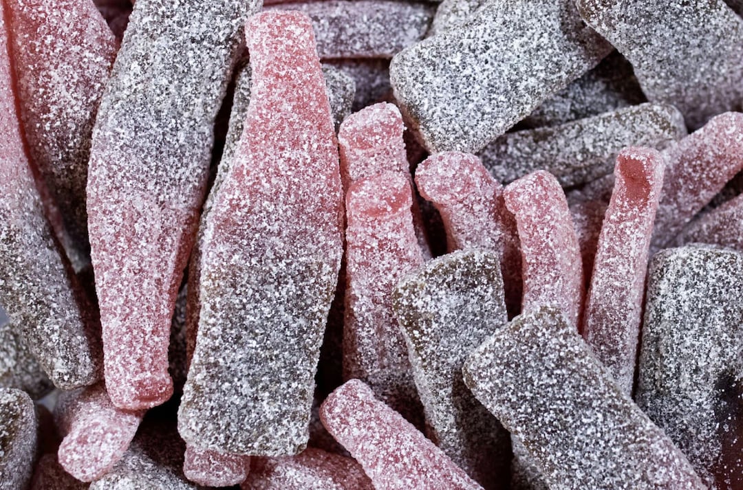 Sour Cherry Cola Bottles Swedish Candy - Etsy