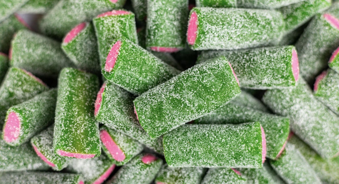 Rambo Sour Watermelon Logs Swedish Candy - Etsy
