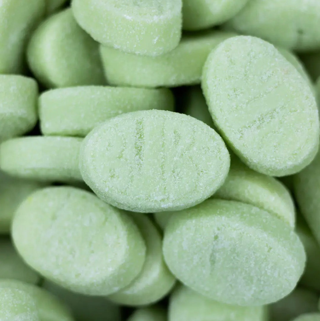 BUBS Sour Fruity Pear Mini Marshmallow Ovals - Etsy