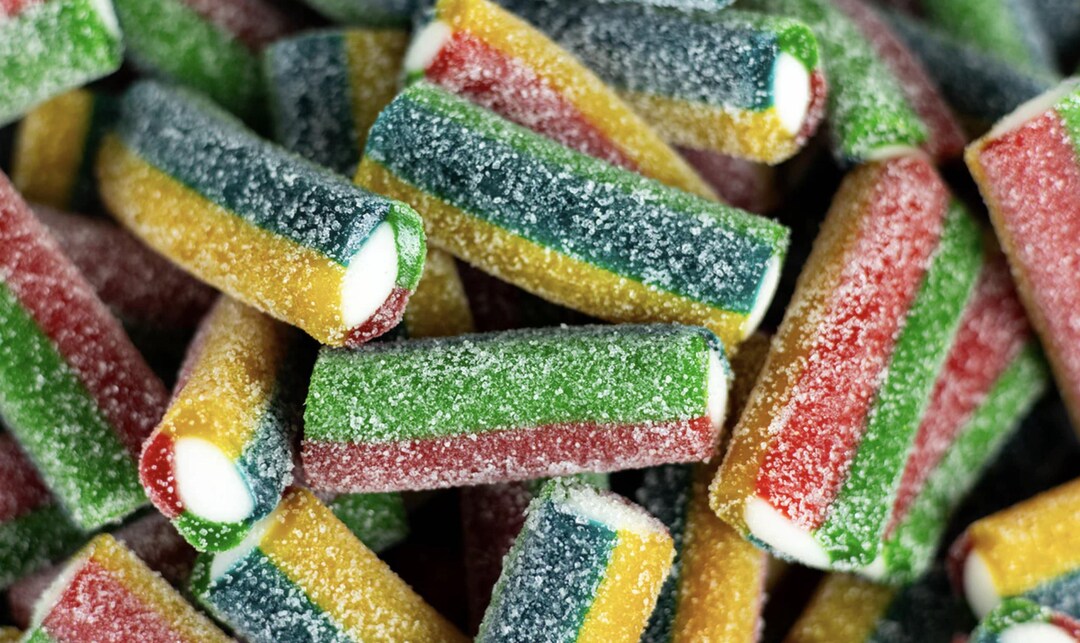 Sour Rambo Rainbow Bites Swedish Candy - Etsy