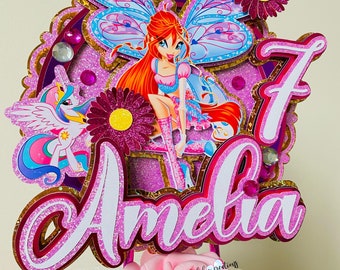 Winx Themed Cake Decorations - Etsy