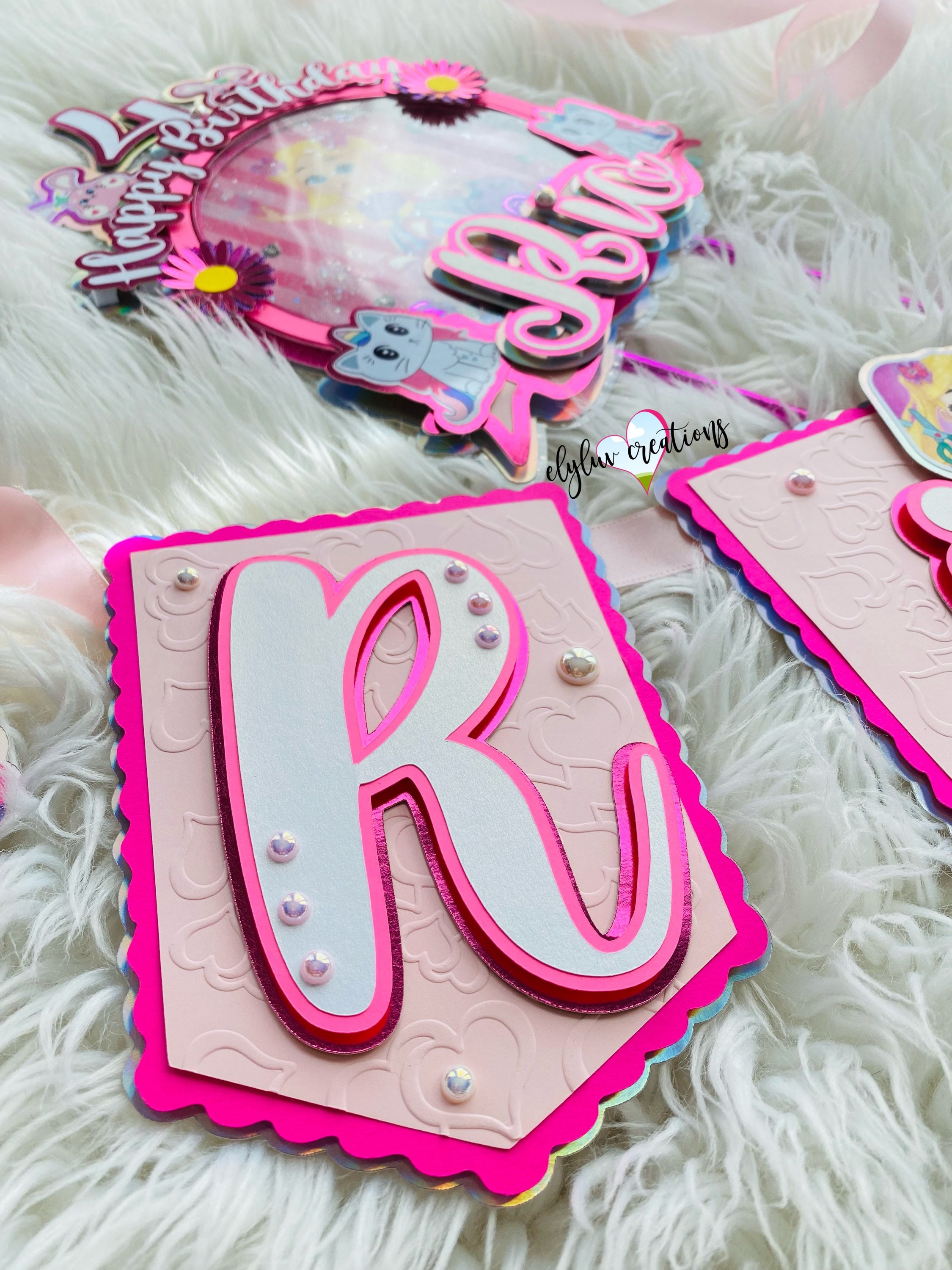 Love Diana Name Birthday Banner, Party Decorations, Love Diana Birthday ...