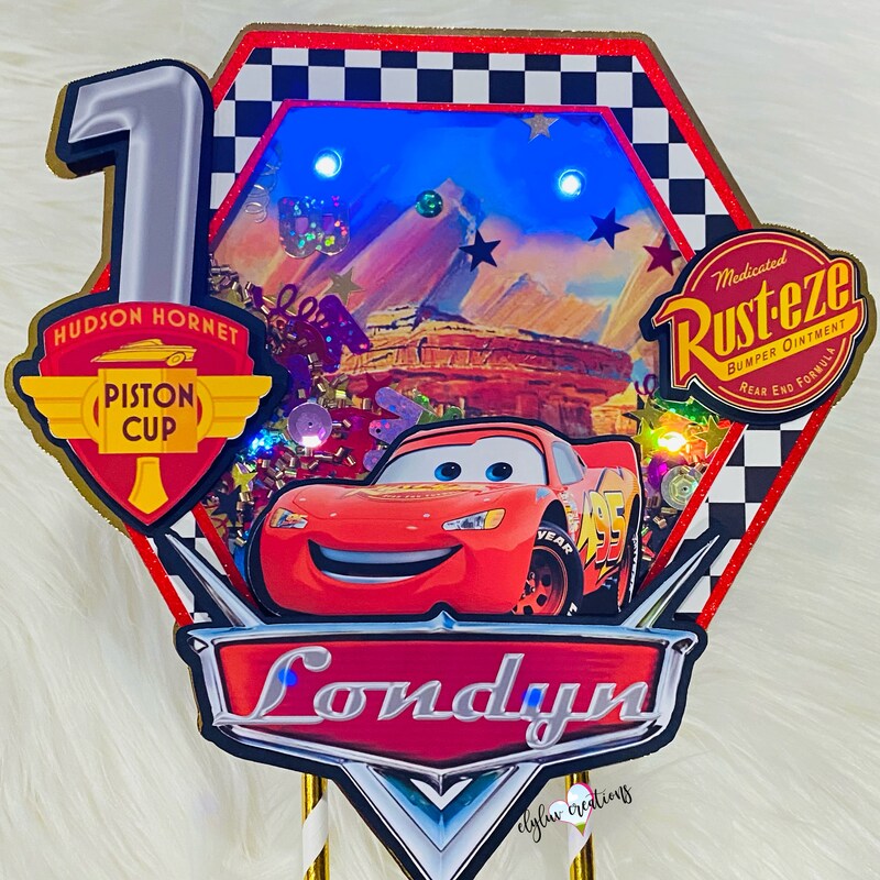 Cars Cake Topper - Etsy