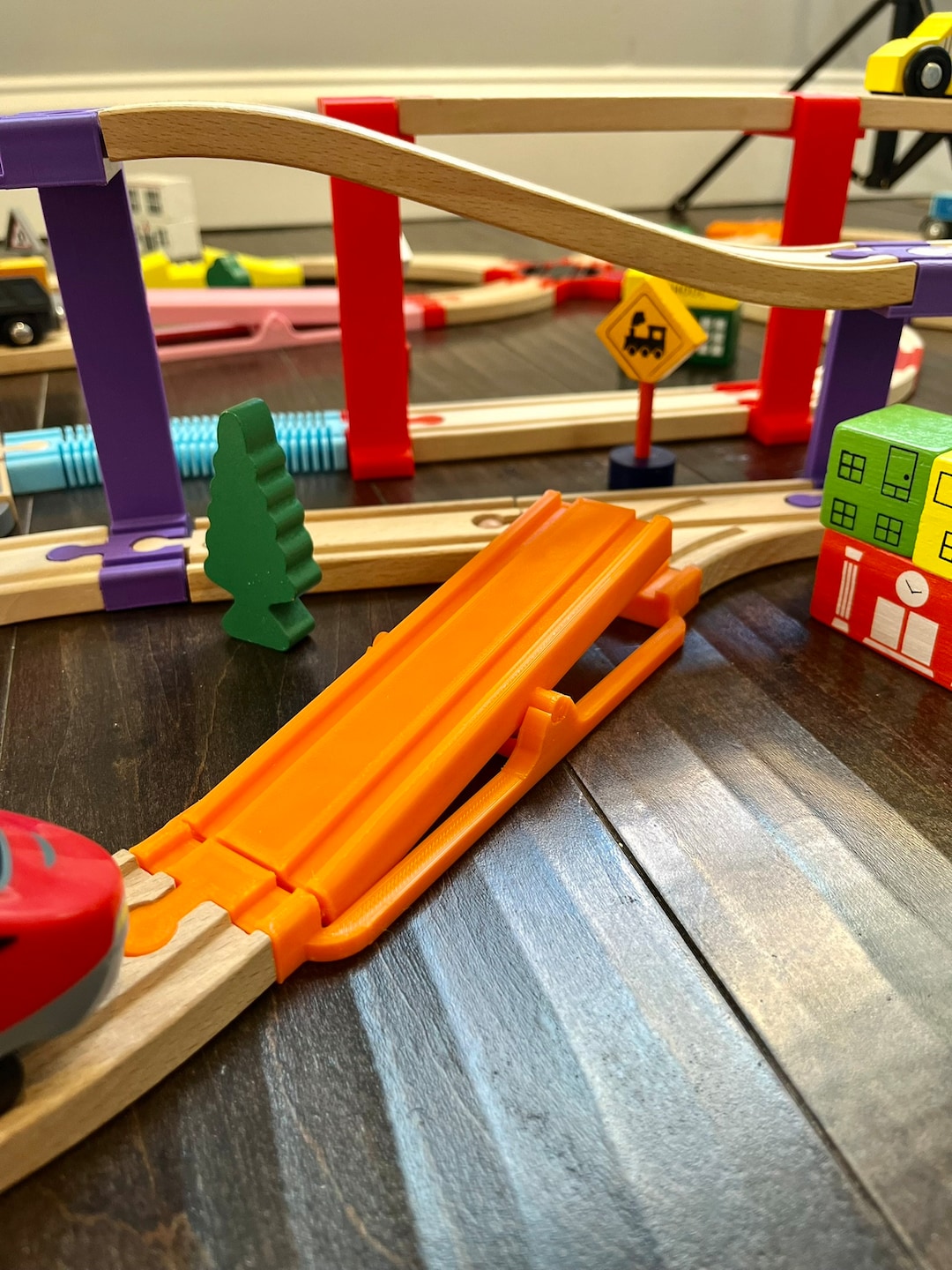 Seesaw for Wooden Train Tracks. Compatible With Brio, Thomas the Train ...