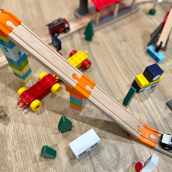 Wooden Train - Etsy