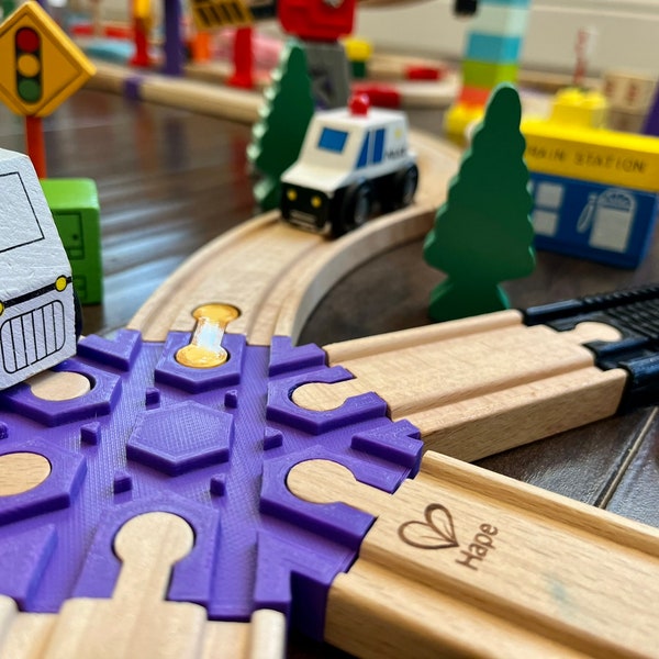 Wooden Train - Etsy