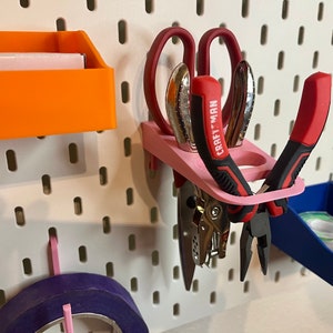 Ikea SKADIS Multi Tool Holder, Home Office, Kitchen, and Garage ...