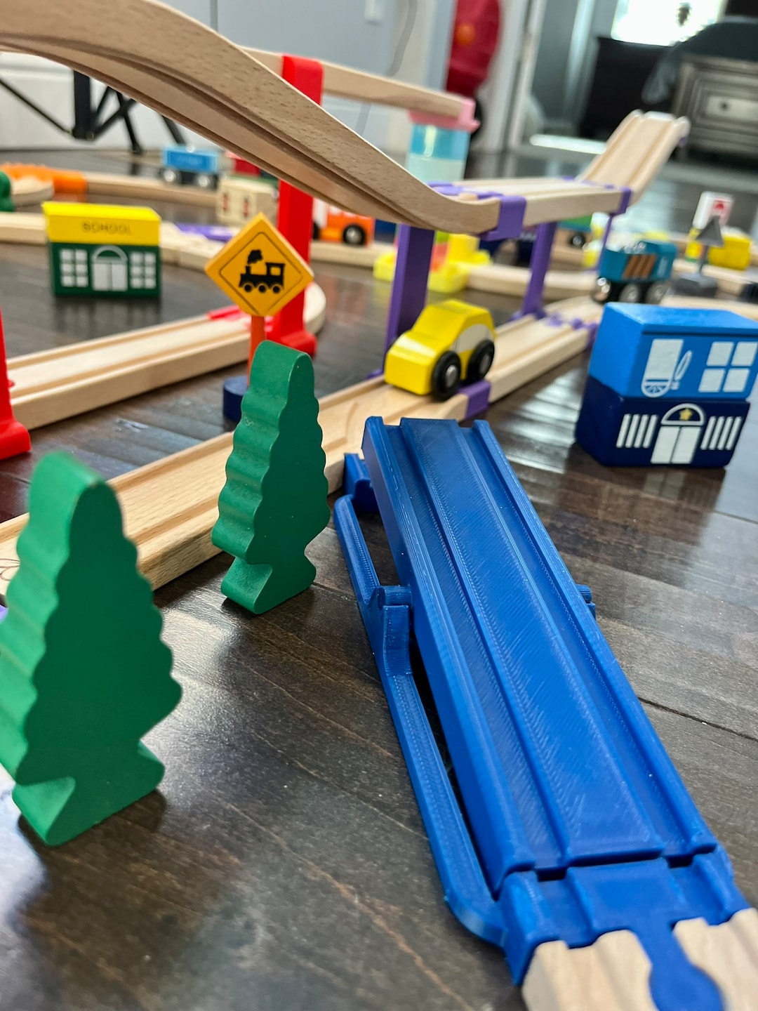 Seesaw for Wooden Train Tracks. Compatible With Brio, Thomas the Train ...