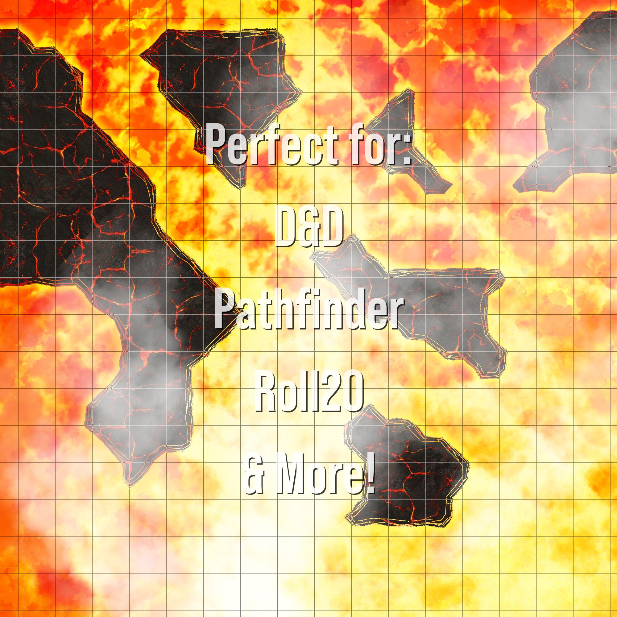 Magma Tiles Battle Map Dnd Battle Map D&D Battlemap | Etsy Australia