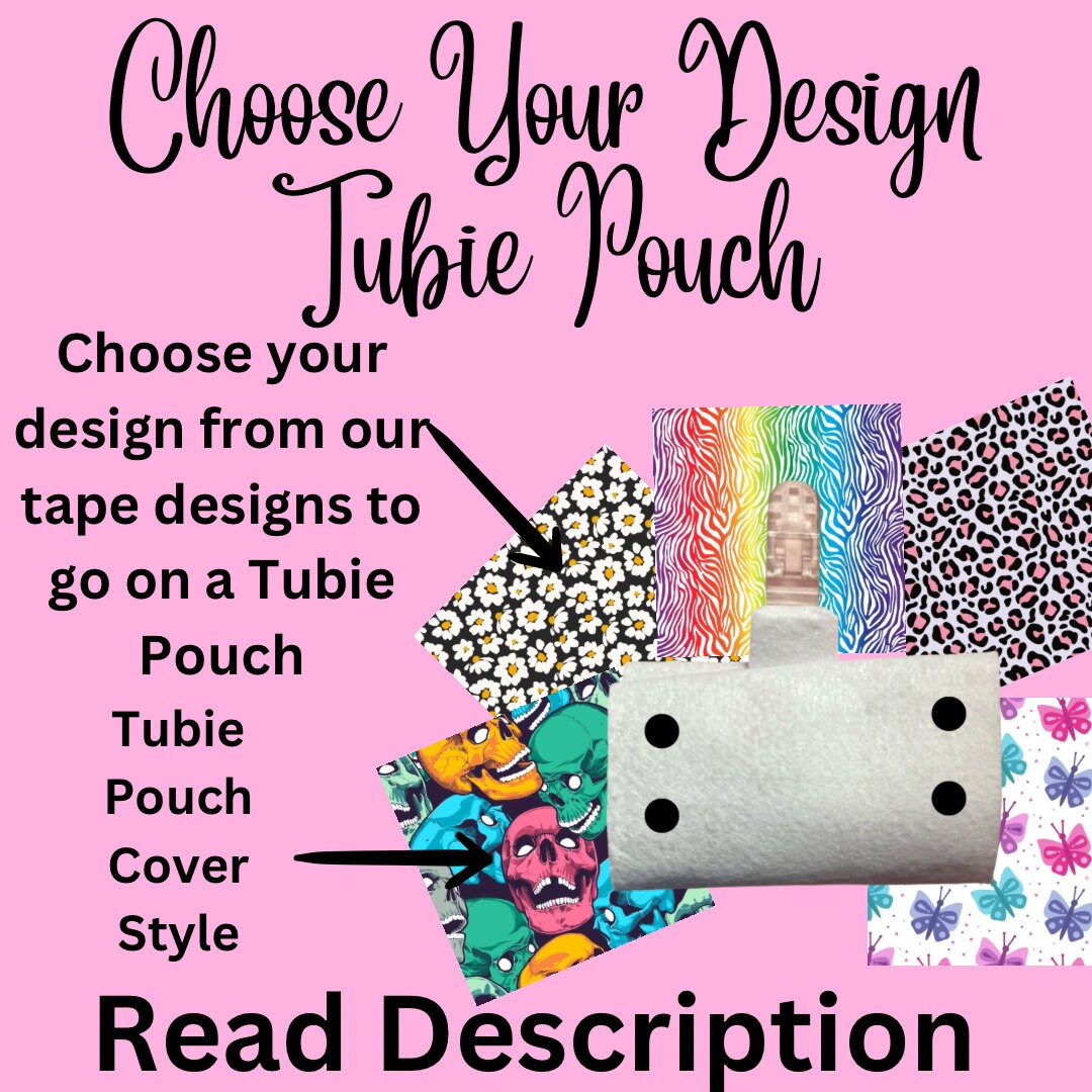 Choose Your Design Print Tubie Pouch - Etsy