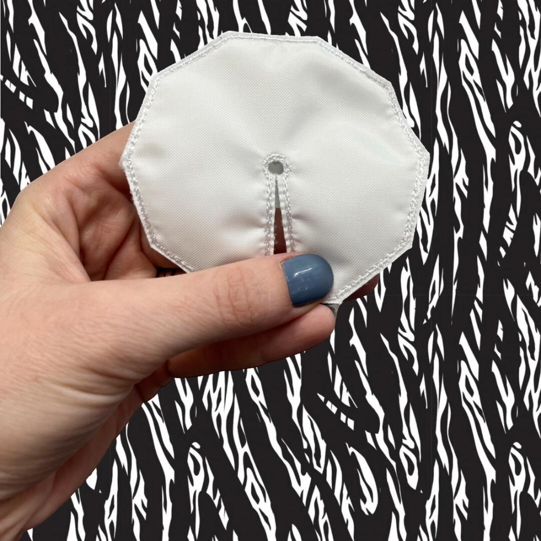 Zebra Print Tubie/spc Pad - Etsy