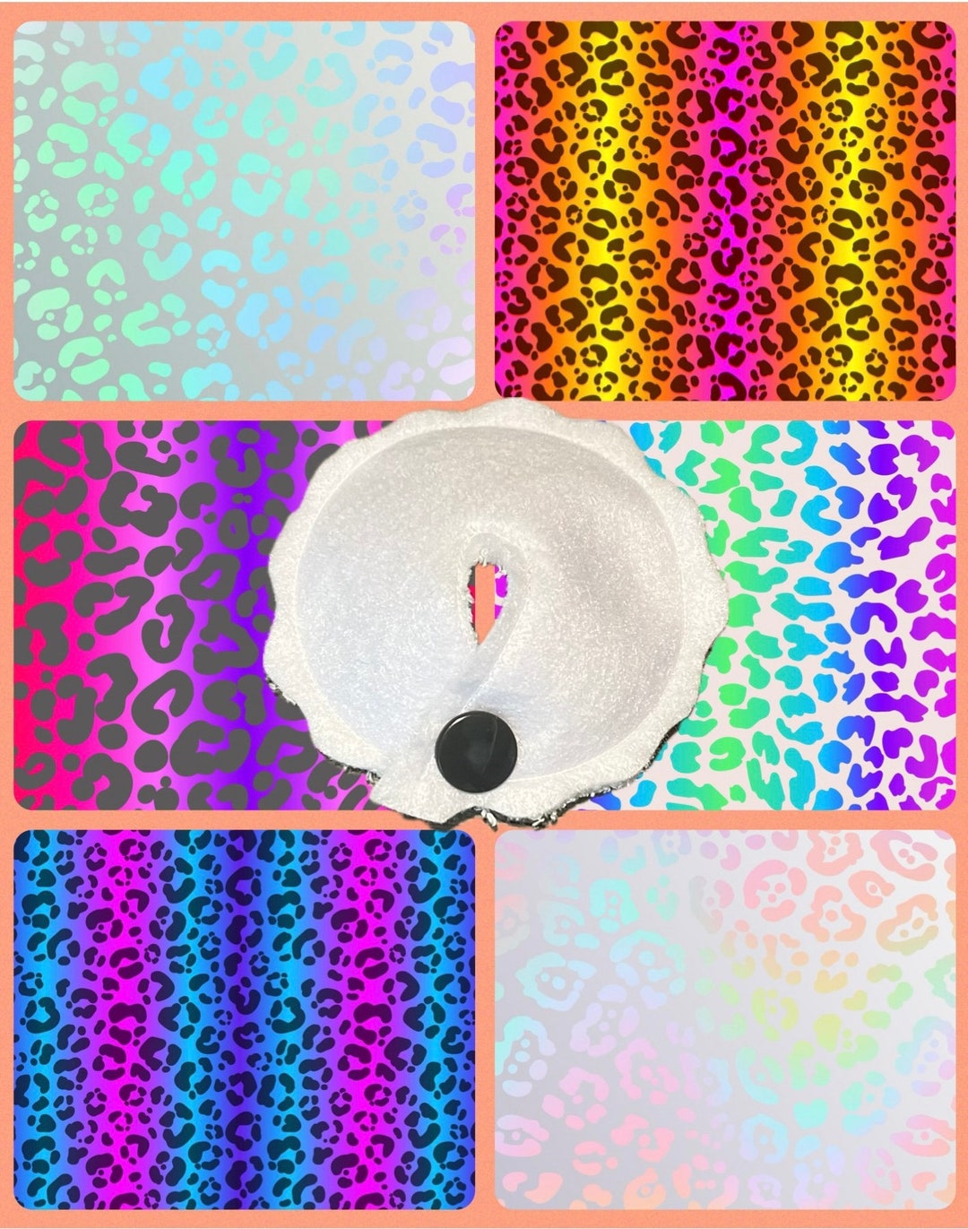 Leopard Print Tubie Pad / J Tube/g Tube/peg Tube/mic-key - Etsy