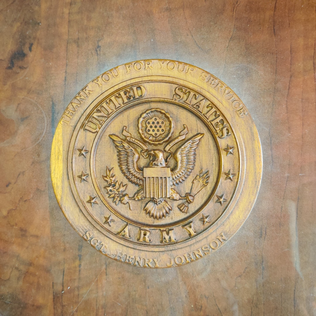 USA Memorial Army Plaque - Etsy