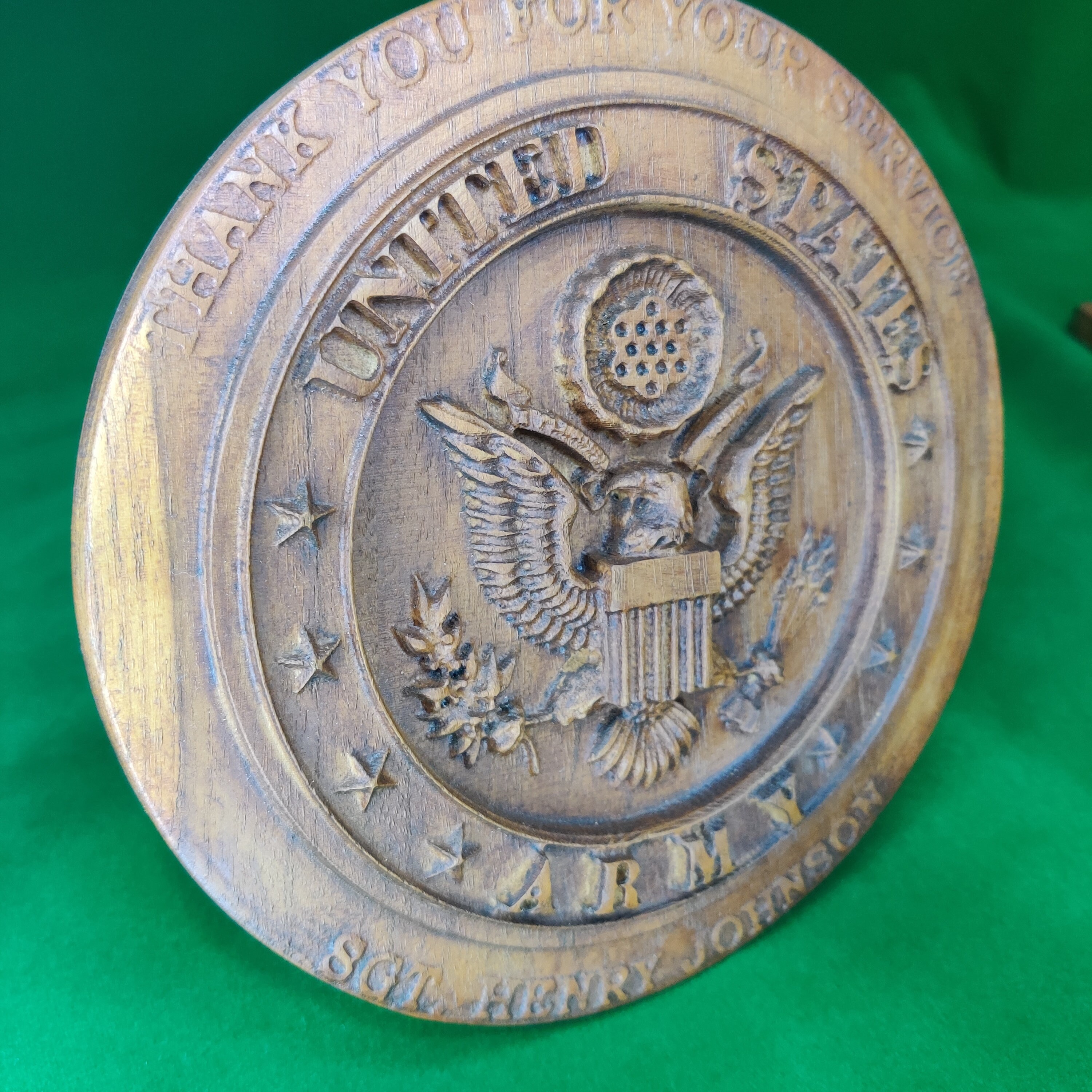 USA Memorial Army Plaque - Etsy