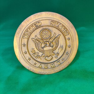 USA Memorial Army Plaque - Etsy