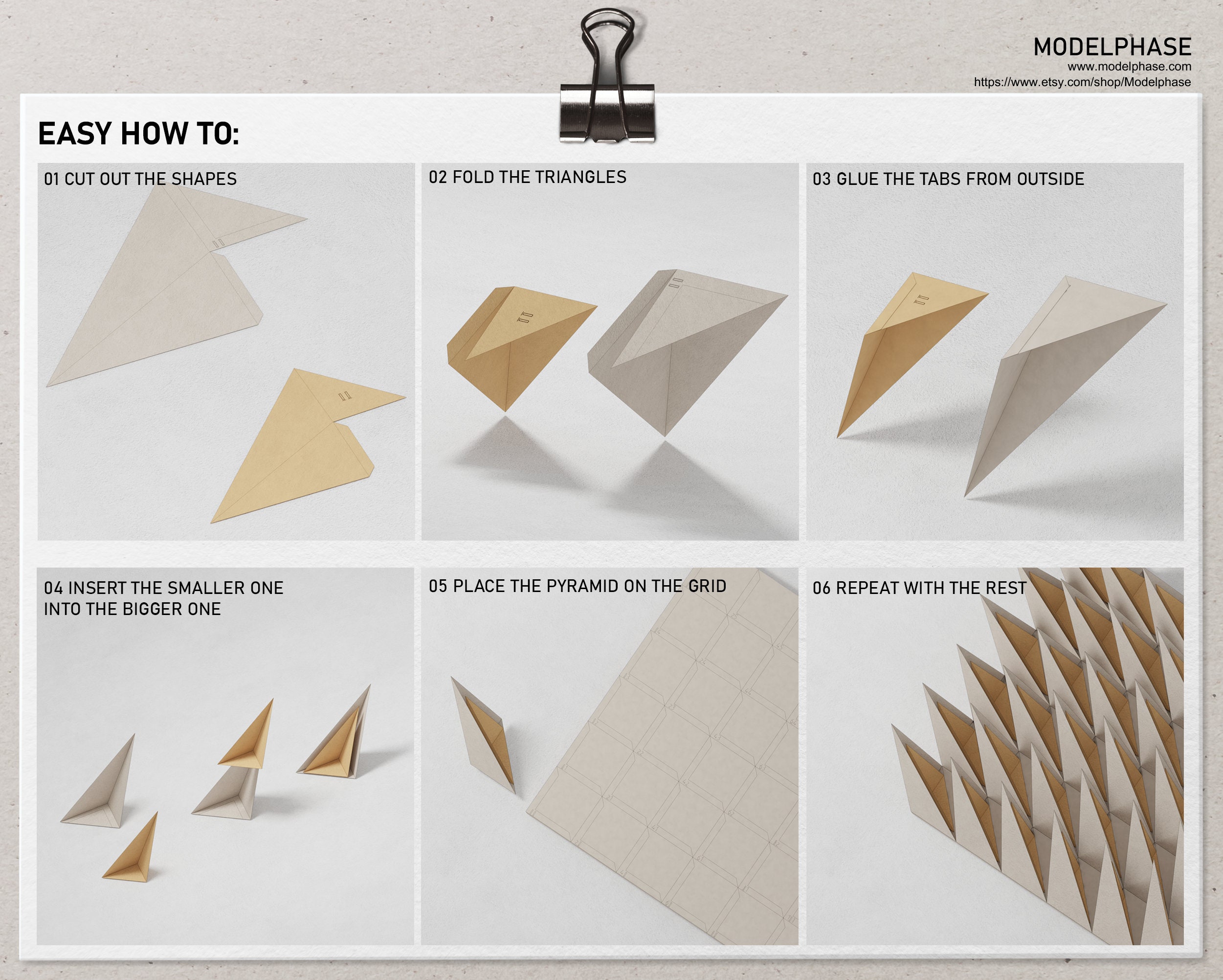 14_07 PAPER MACE SINGLE Colour 3D Wall Plastic Ar Diy Paper Art ...