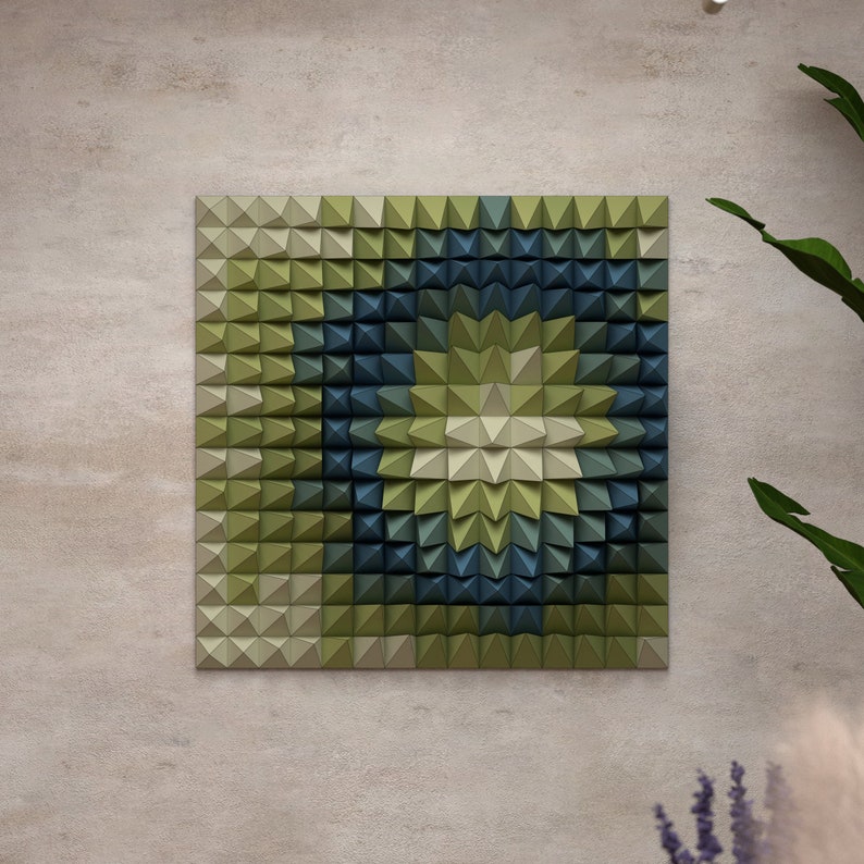 01_04 CRATER RING FIVE Colours 3D Wall Plastic Ar Diy - Etsy